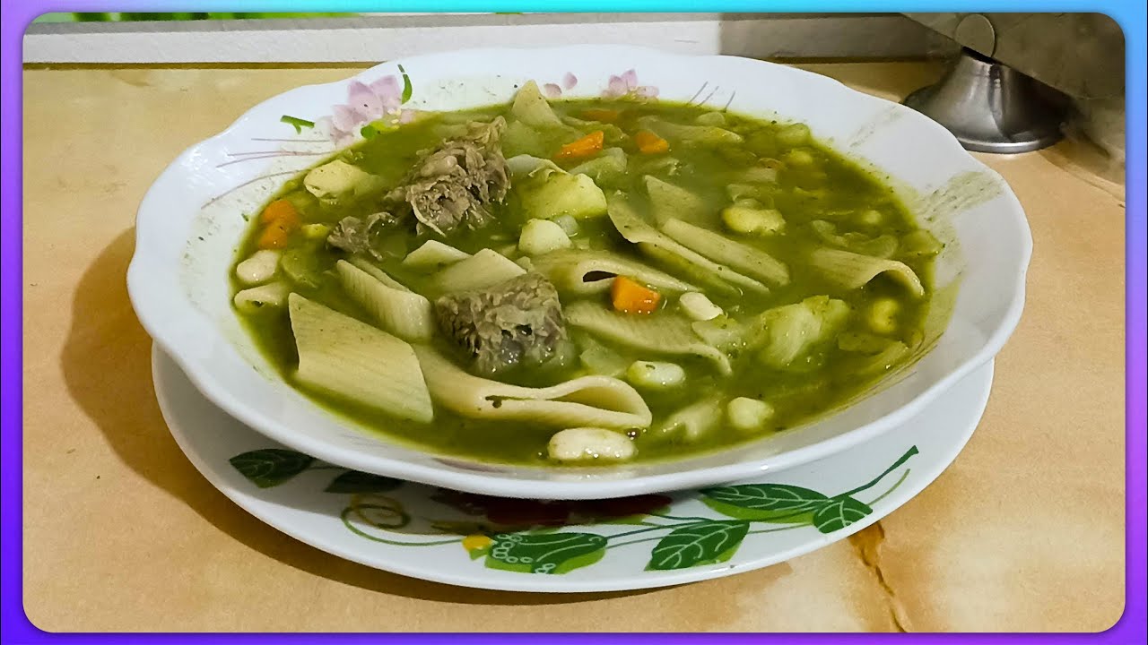 Preparé una deliciosa Sopa de Menestrón | Recetas y más con Silvia ...