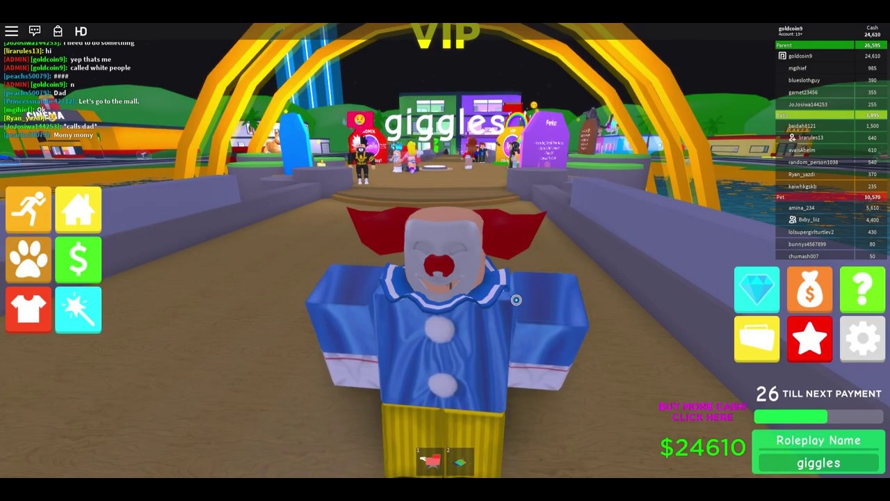 Giggles trolls another | Roblox Blox Paradise - YouTube