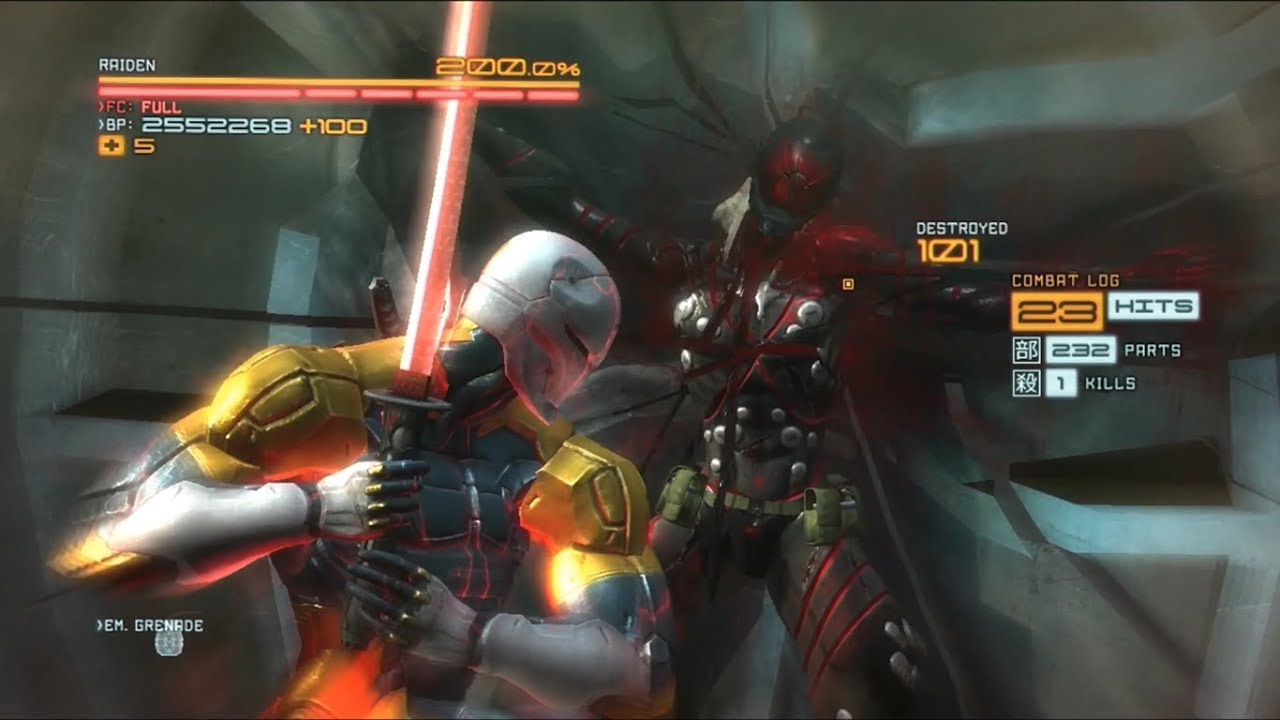 Raiden [Cyborg Ninja] vs Monsoon (Revengeance Difficulty/No Damage ...