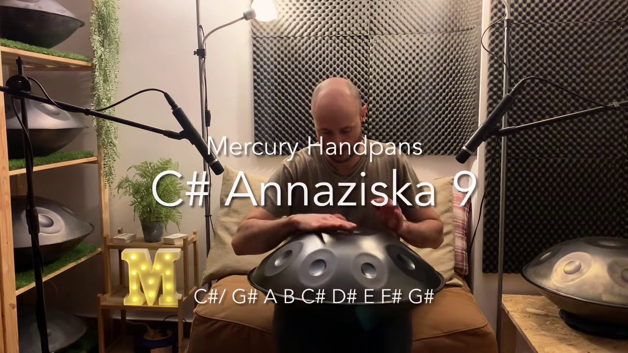 Mercury C#3 Annaziska 9 (Handpan / Pantam / Sound Sculpture) - YouTube