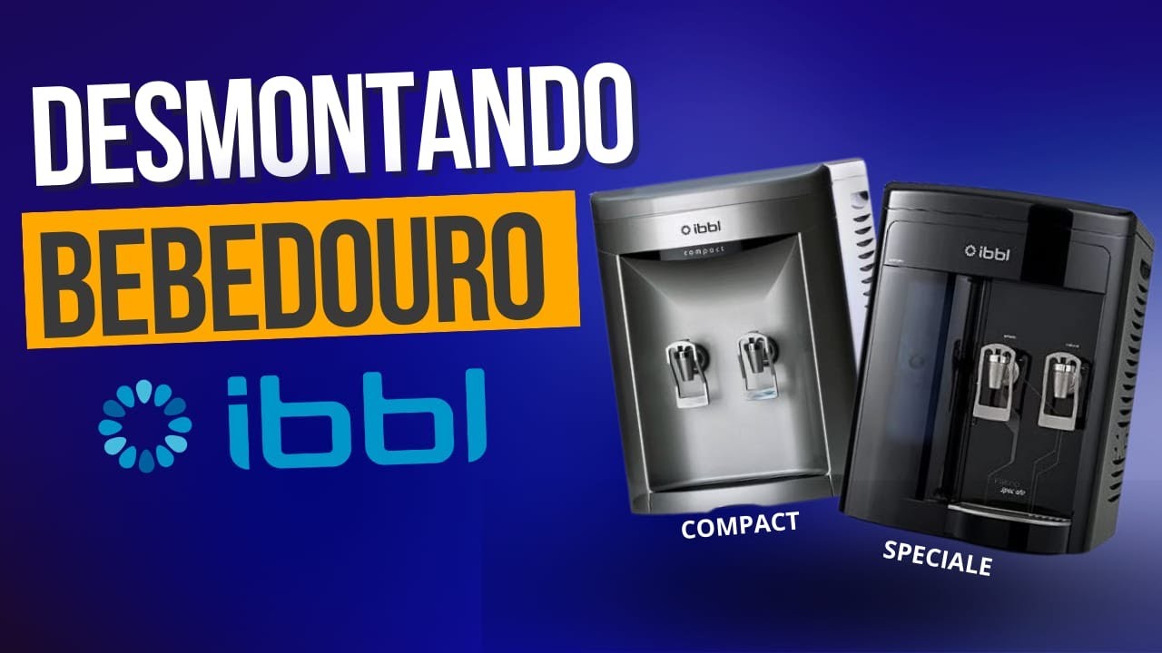 Como desmontar bebedouro IBBL compact - YouTube