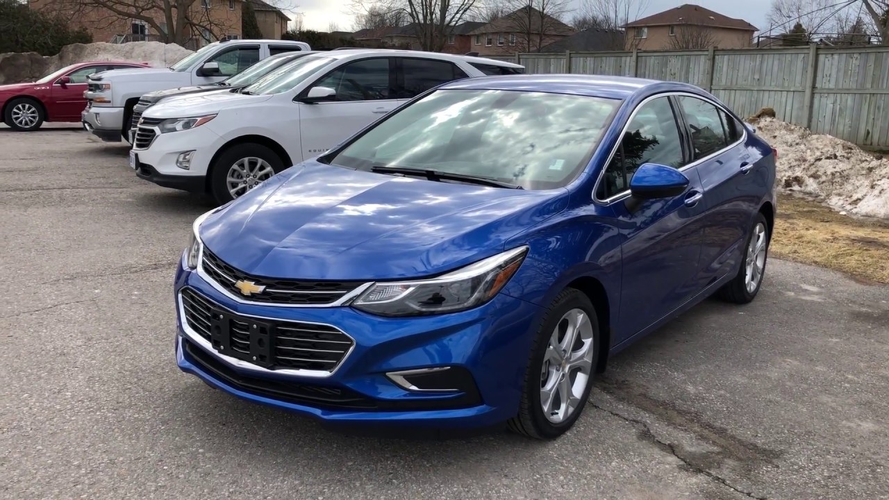 2018 Chevrolet Cruze Premier Kinetic Blue Metallic Roy Nichols Motors ...