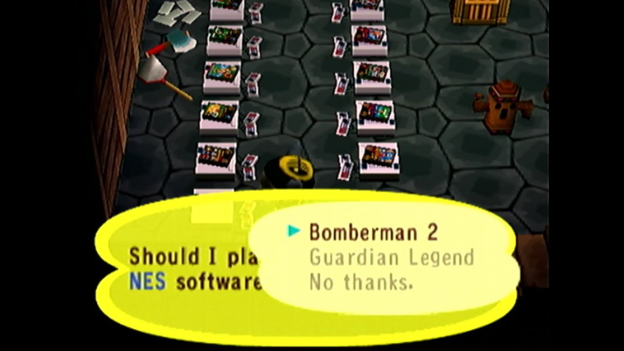 Animal Crossing: Loading NES ROMs from a Gamecube Memory Card - YouTube
