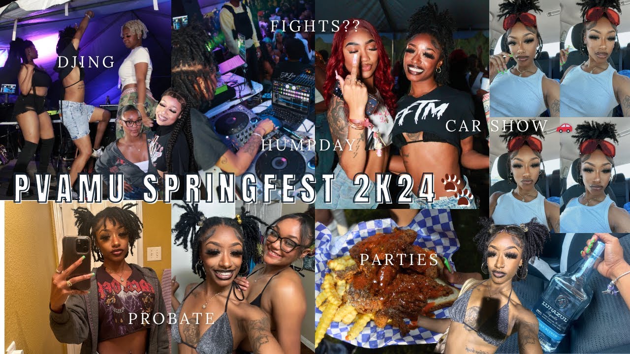 PVAMU SPRINGFEST 2K24 | DJing, parties every day, car show, humpday ...