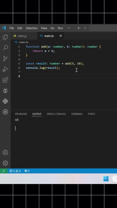 JavaScript ⚡ vs TypeScript 🛡️ | Understanding Type Safety in Functions #javascript #typescript ...