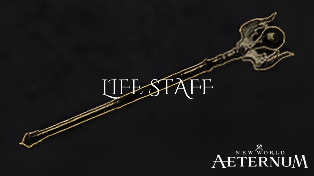 Life Staff Abilities New World Aeternum - YouTube