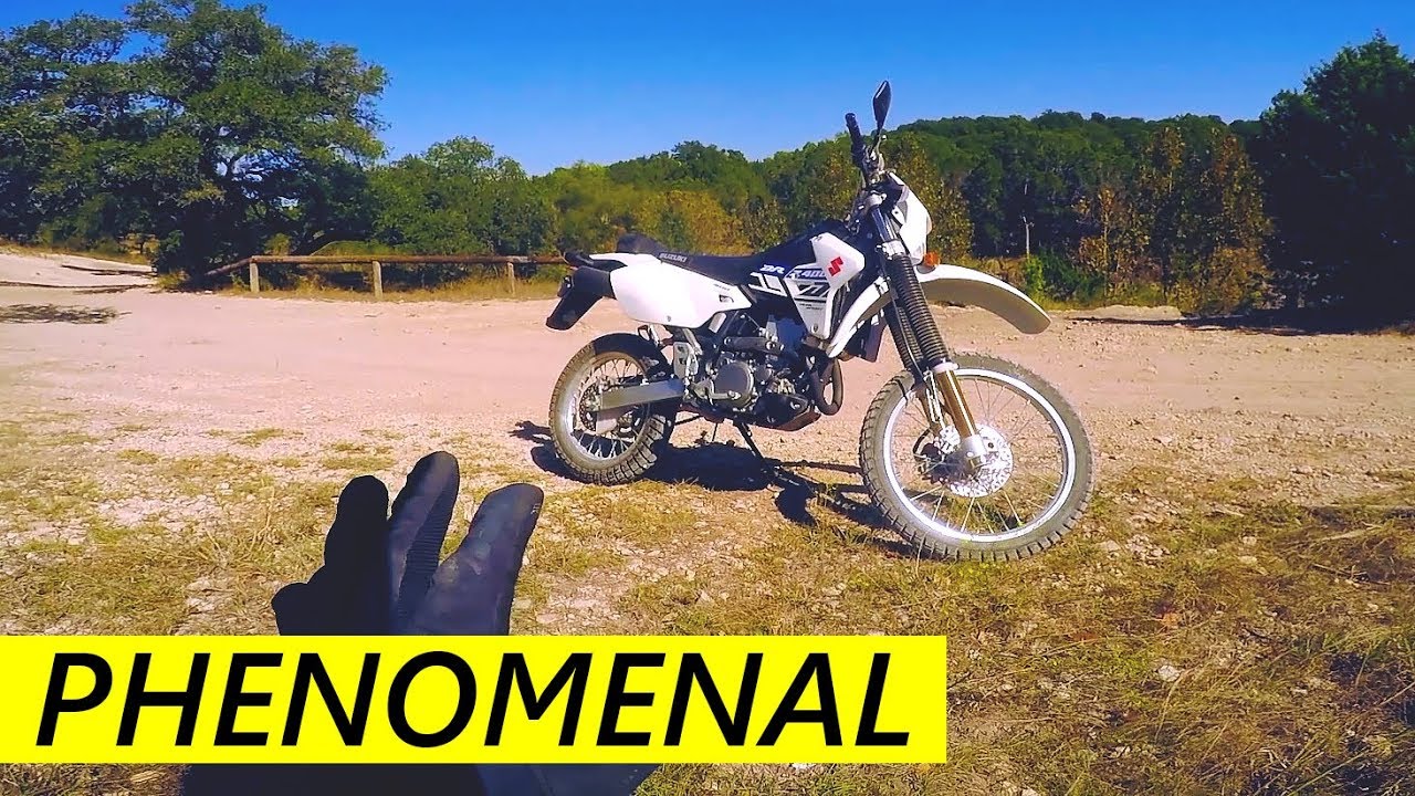 2019 Suzuki DRZ 400 First Ride and Review! - YouTube