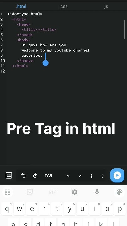 Pre Tag In Html Html Coding Shorts Video Learning Coding Youtube Shorts Viral Shorts Html