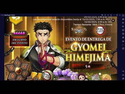EVENTO DE COLABORACION DEMON SLAYER SUMMONERS WAR - YouTube