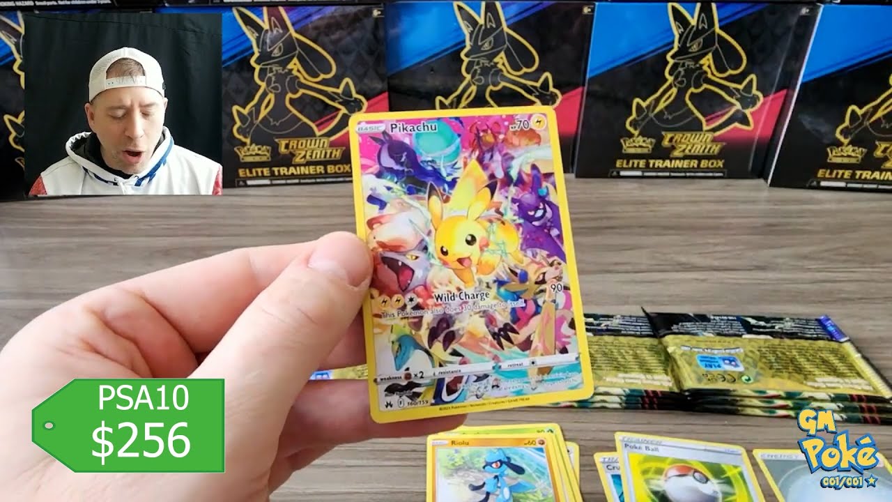 Happy Birthday GM Poké - Opening Crown Zenith Elite Trainer Box #40 ...