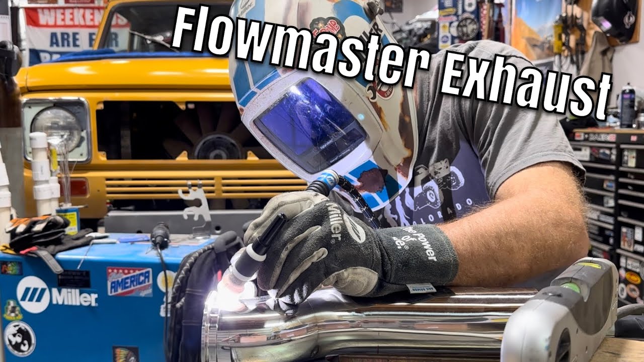 Overland Scout Project | Flowmaster Exhaust Install | Ep. 7 - YouTube