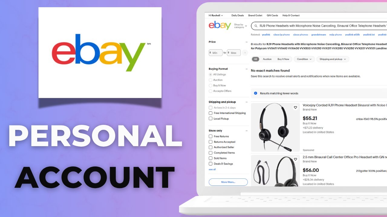 How to Change eBay Personal Account to Business Account - YouTube