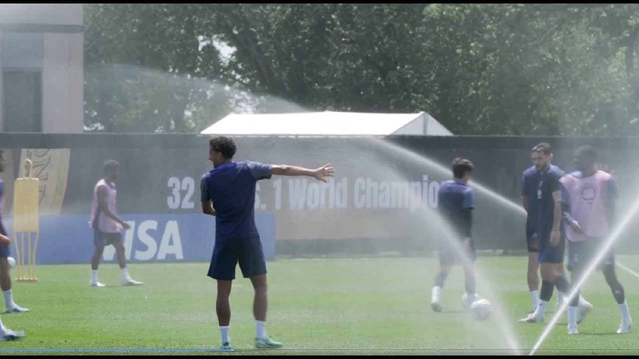 Shower-time for PSG as New Jersey temps soar ahead of CWC semi showdown ...