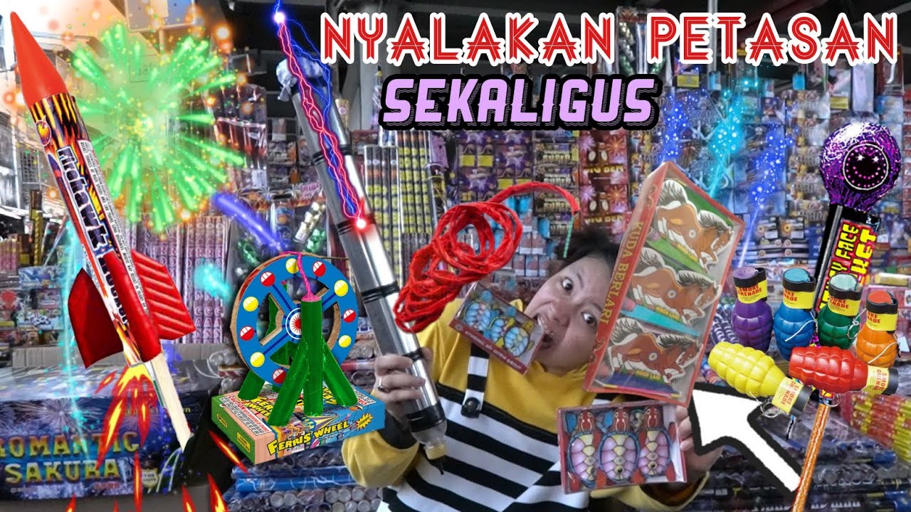 Mainin Petasan sampai Kosong ! Gawat si Hantu Marah ngamuk - YouTube