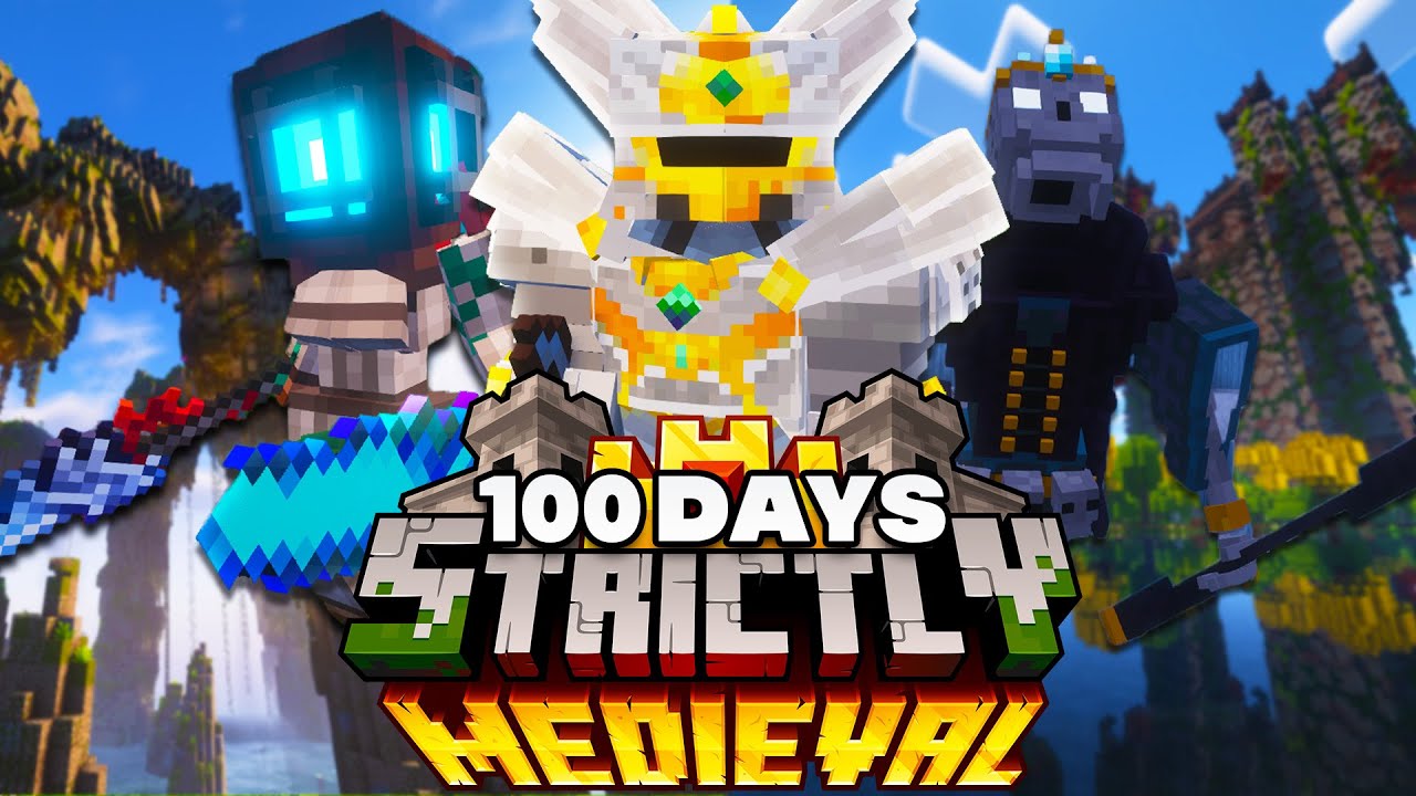 100 Days of STRICTLY Medieval Minecraft [FULL MOVIE] - YouTube