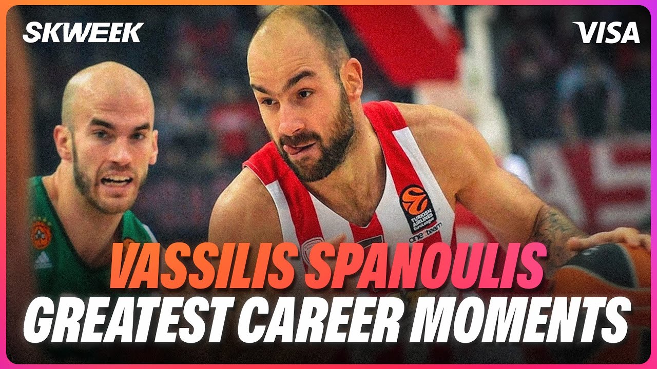 VASSILIS SPANOULIS - GREATEST CAREER MOMENTS - YouTube