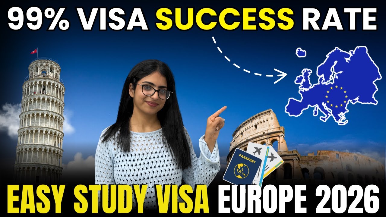 Easiest 4 European Countries for Study Visa 2026 | High Success Rate ...