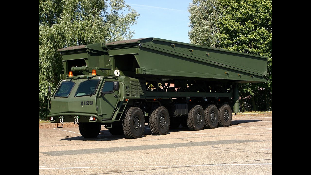 Armoured Vehicles Launch Bridges - YouTube