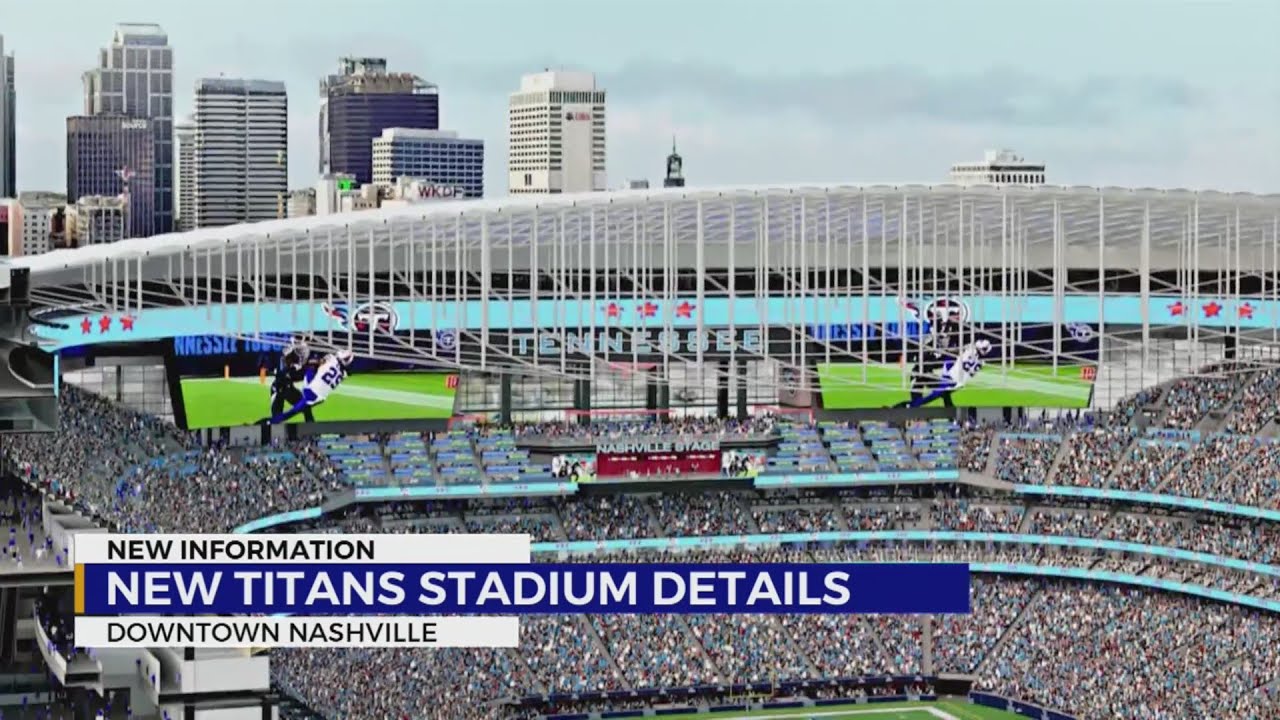 Latest details on new Titans stadium - YouTube
