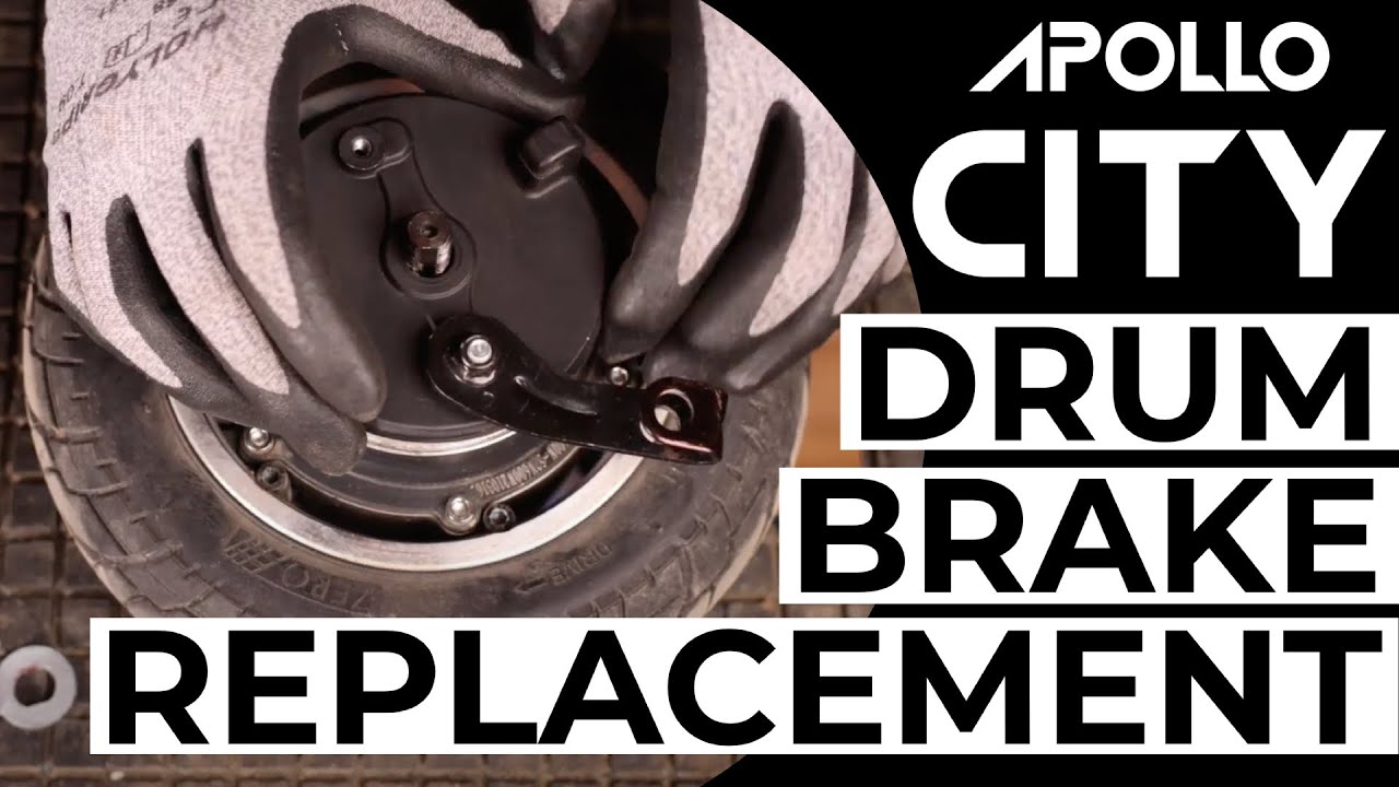 How To: Apollo City Drum Brake Replacement - YouTube