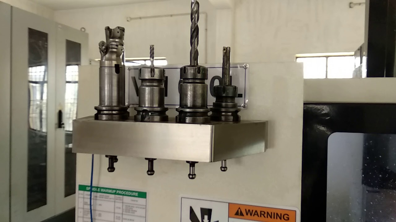 KAIZEN VMC ON BOTTLE MOULD MACHINING - YouTube