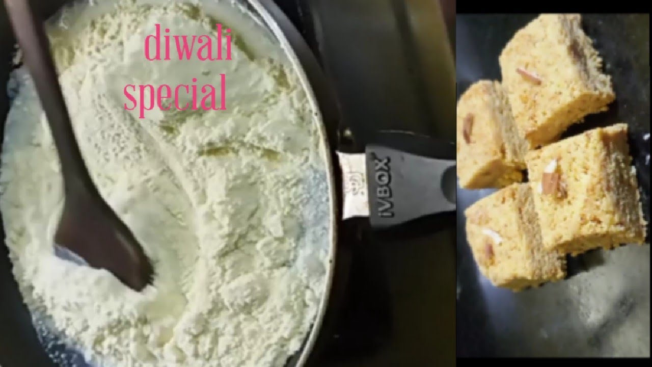 diwali special sweets ।only 3 ingredients sweets । milk powder sweets ...