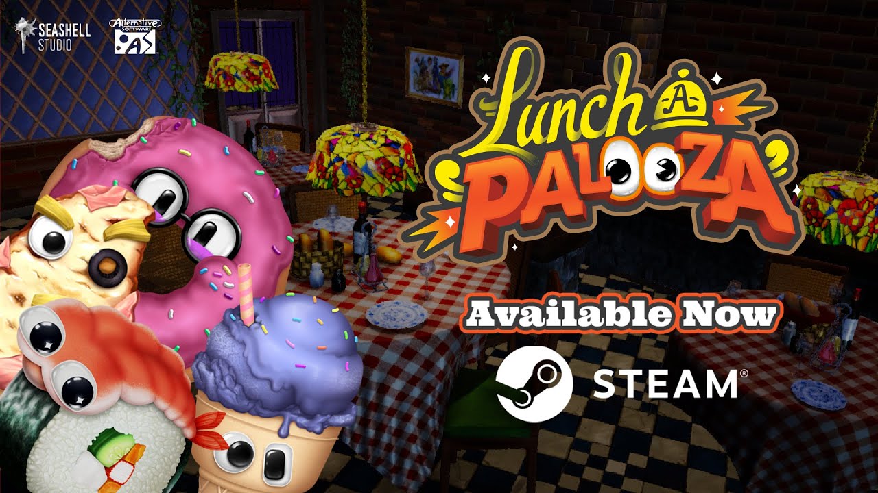 LUNCH A PALOOZA -Full Release Trailer | Steam - YouTube