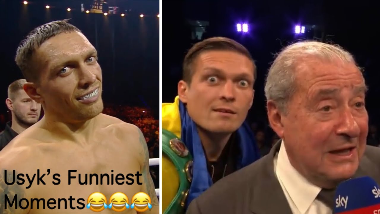 Oleksandr Usyk’s Funniest Moments! - YouTube