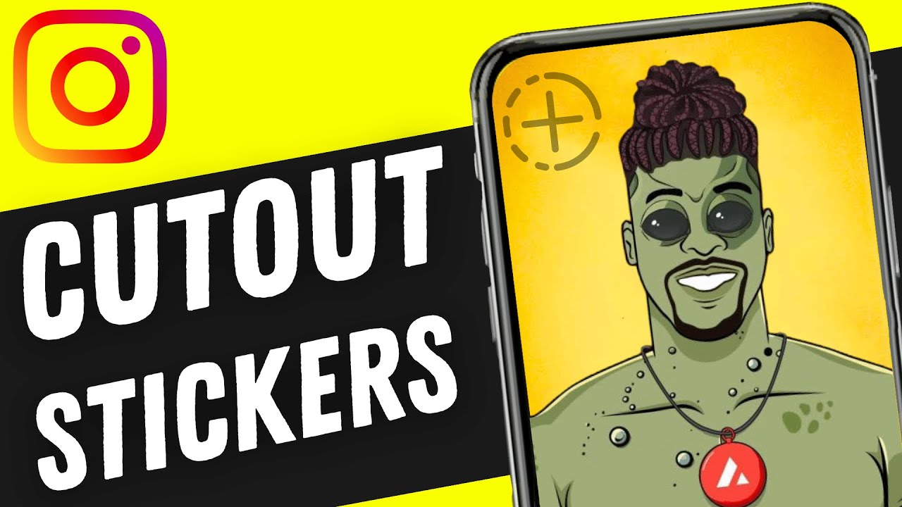 How to Create CUTOUT STICKERS on Instagram (New Feature!) - YouTube