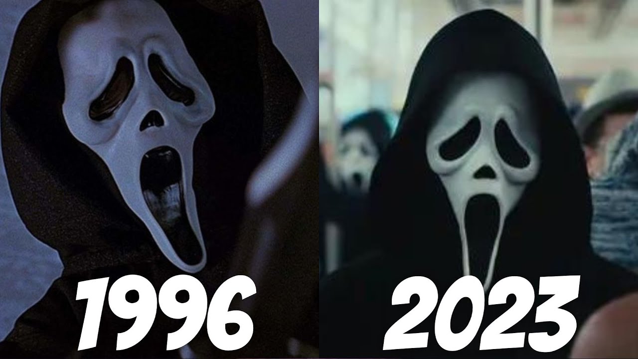 Evolution of Ghostface from Scream in Movies & TV (1996-2023) - YouTube