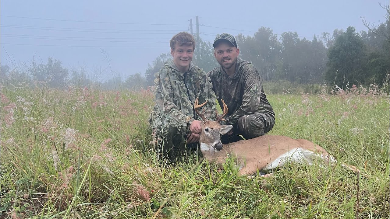 14 yo first ever deer hunt! Very successful morning!!! - YouTube