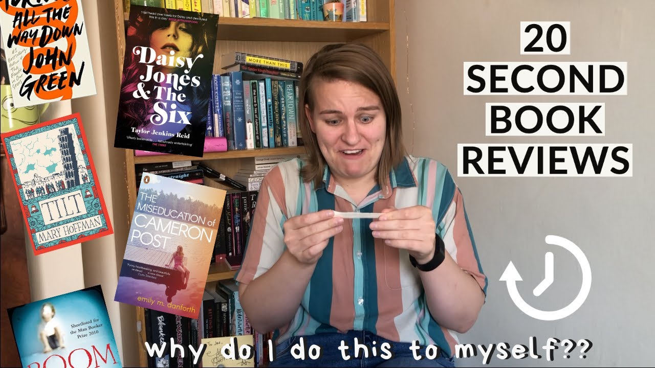 20 second book reviews PART 2 | Inspired by Book Break [CC] - YouTube
