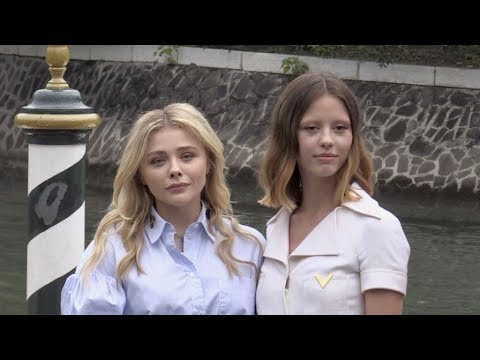 Chloe Grace Moretz and Mia Goth in Venice for the Film Festival 2018
