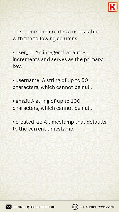 Ready to master databases? Learn how to create, structure, and optimize ...