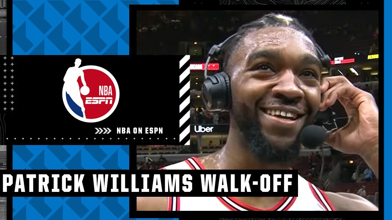 Patrick Williams returns! Reacts to playing in first game since October ...