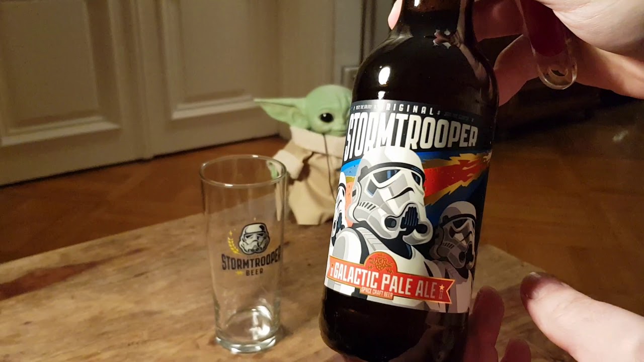 Verkostung Original Stormtrooper Galactic Pale Ale - YouTube