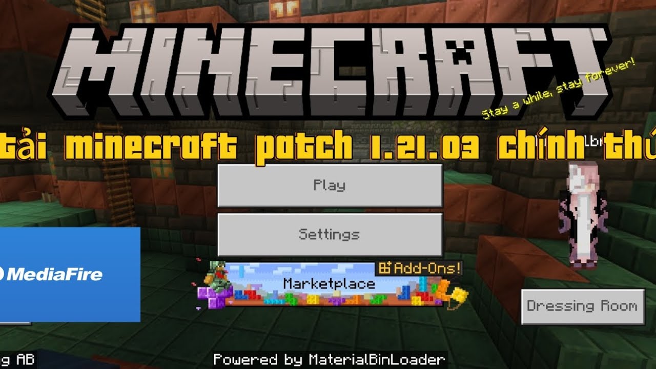 cách tải Minecraft patch 1.21.03 chính thức từ mojang - YouTube