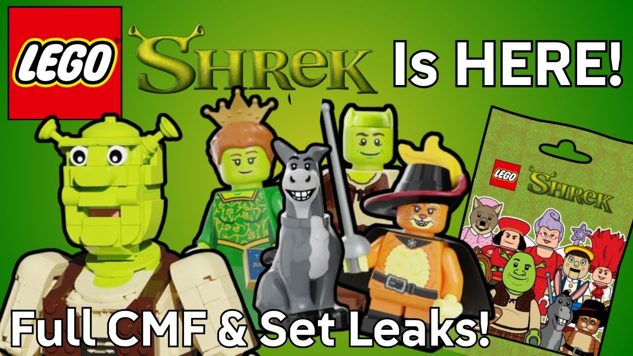 LEGO Shrek is REAL! Full Leaked Set List + CMF Rumors for 2026 & 2027 ...