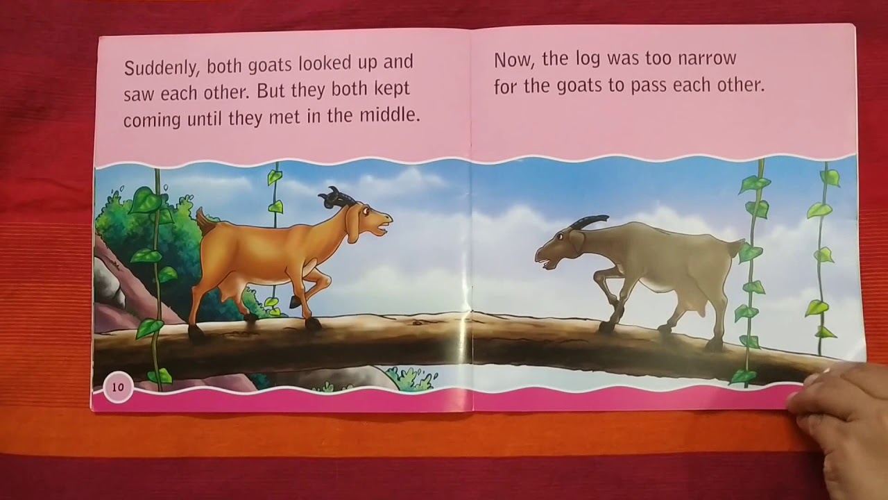 Read Aloud - The Foolish Goats 🐐 🐐 / Kid's story book - YouTube