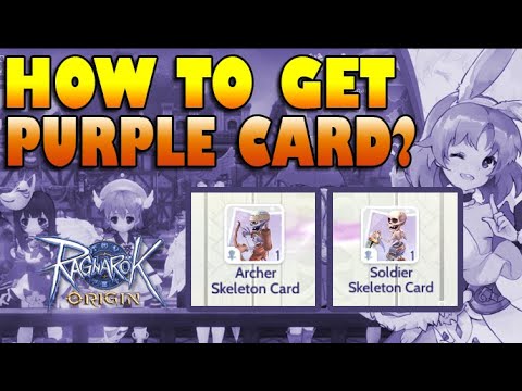 How To Get Purple Card? - Lets Try Our Luck #2 - Ragnarok Origin Global ...