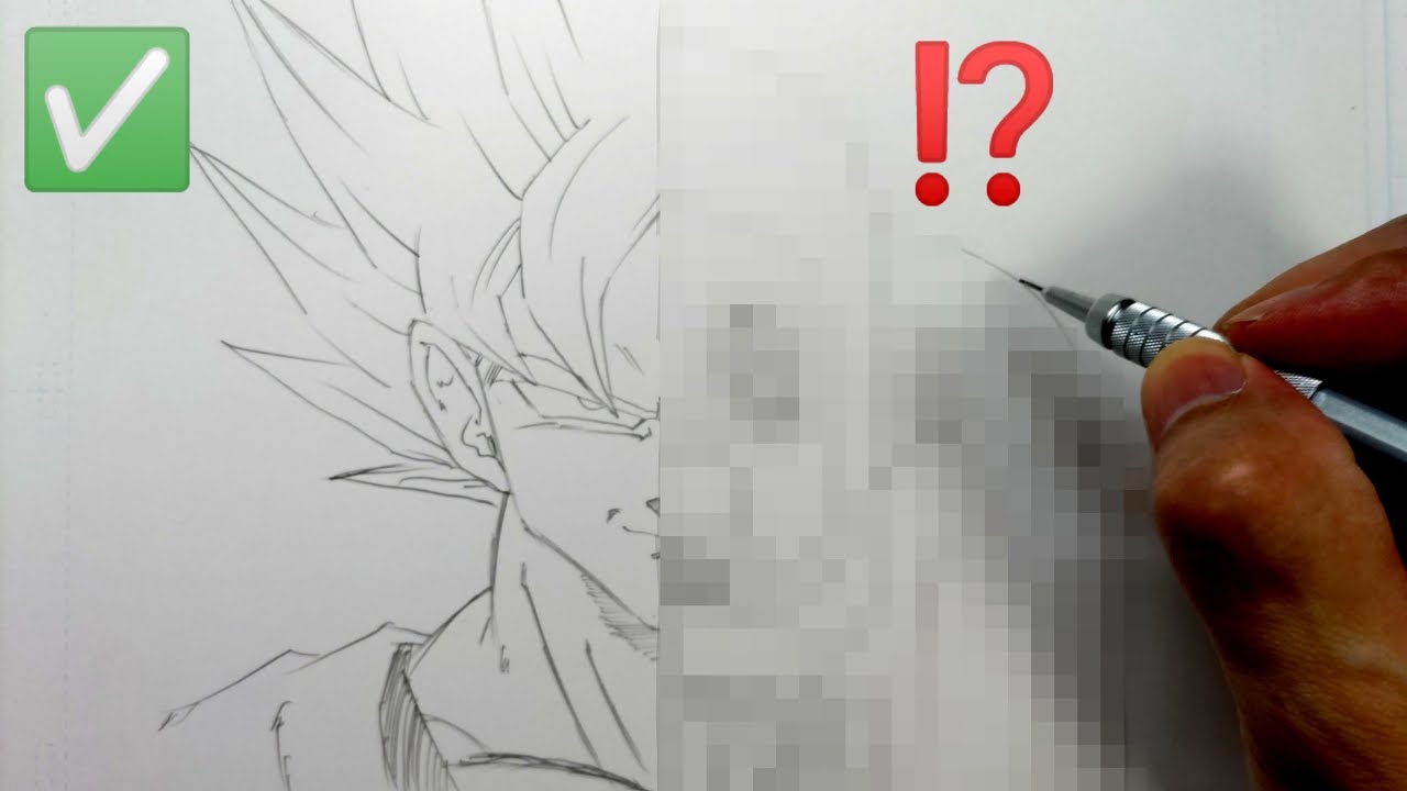 How to draw『DRAGON BALL』songoku ＆ akira toriyama - YouTube