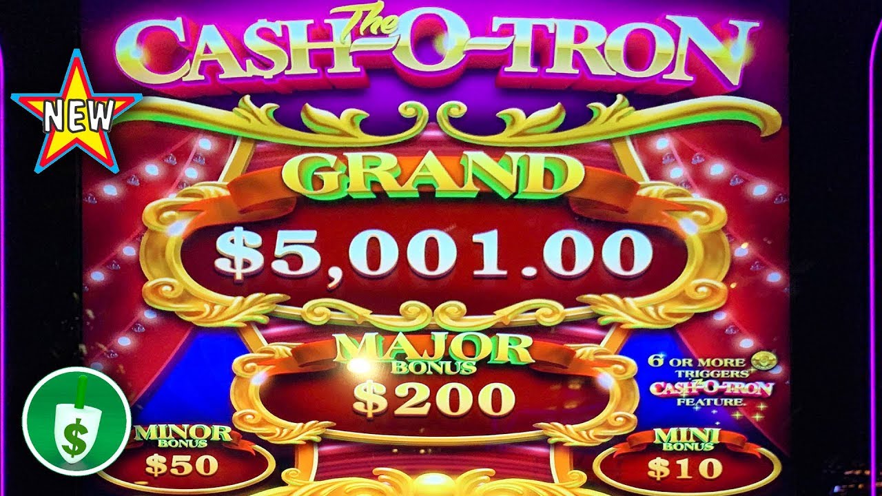 ⭐️ New - The Cash-O-Tron slot machine, nice bonus - YouTube