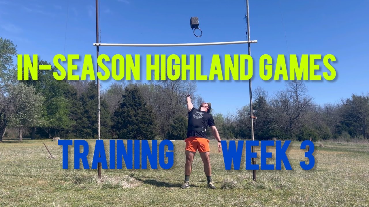 In-Season Highland Games Training Week 3 - YouTube