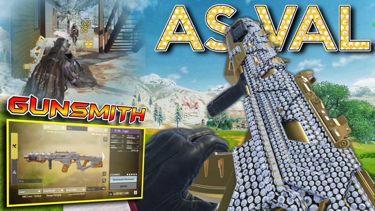 THIS AS VAL GUNSMITH is FIRE🔥 in SEASON 11| CODM BATTLE ROYALE SOLO VS ...