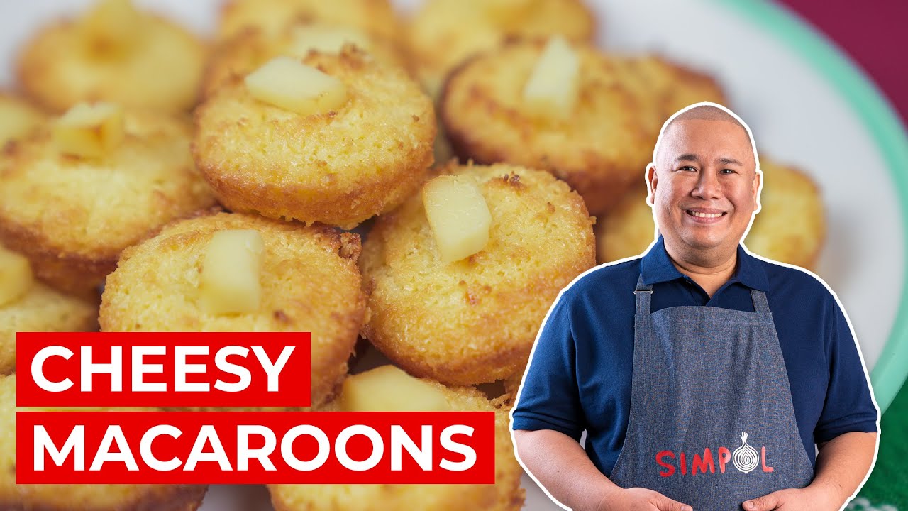 CHEESY MACAROONS RECIPE - YouTube