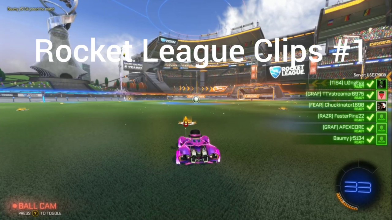 Rocket League Clips #1 - YouTube