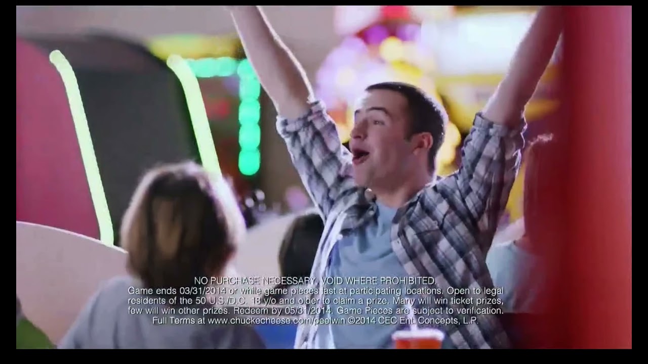 Chuck E. Cheese’s - “Rip it, Sip it, Win it!” (2014, USA) - YouTube