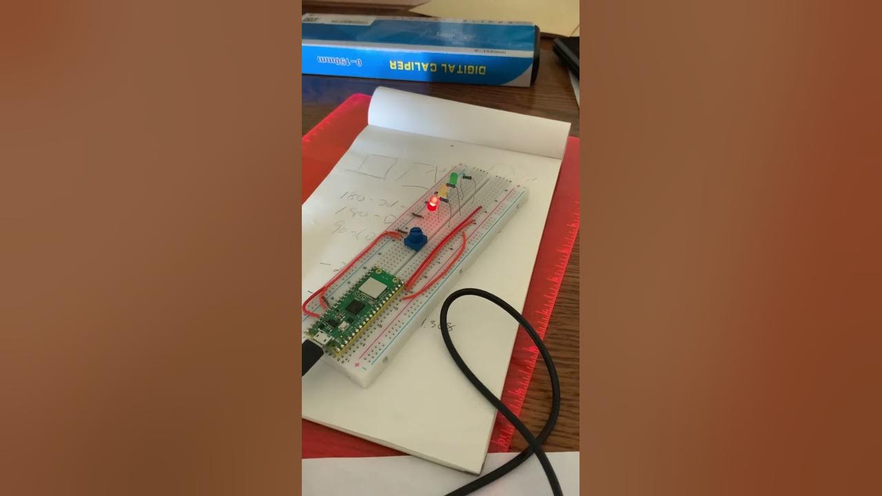 Pico W dimmable led with potentiometer - YouTube