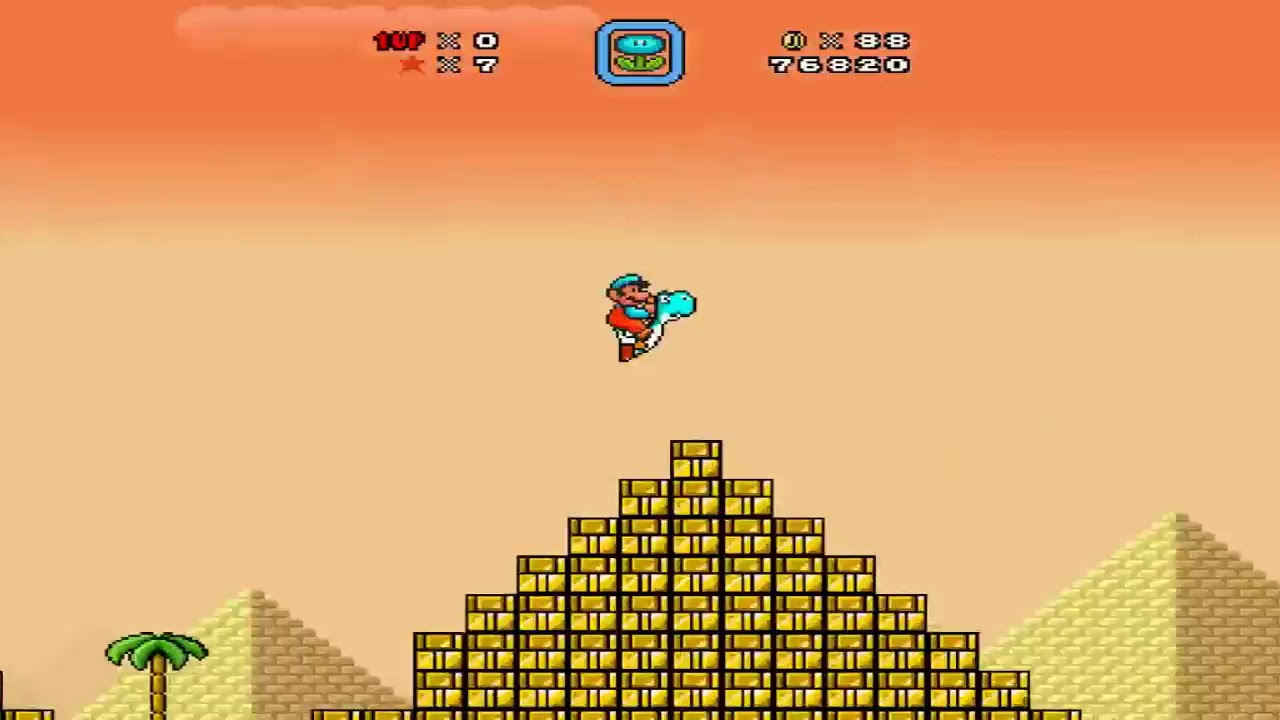 Super Mario bros X I Pyramid action machine I Walkthrough I Old ...