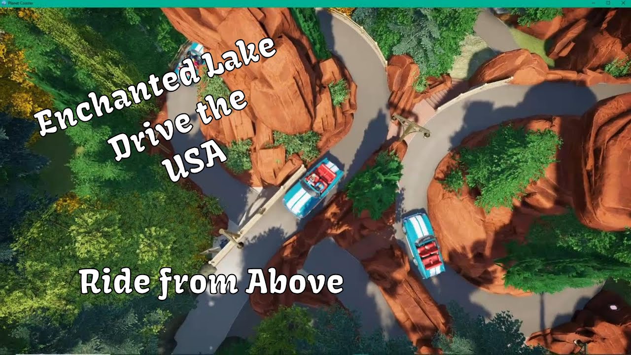 Planet Coaster - Drive the USA car ride from Enchanted Lake project ...